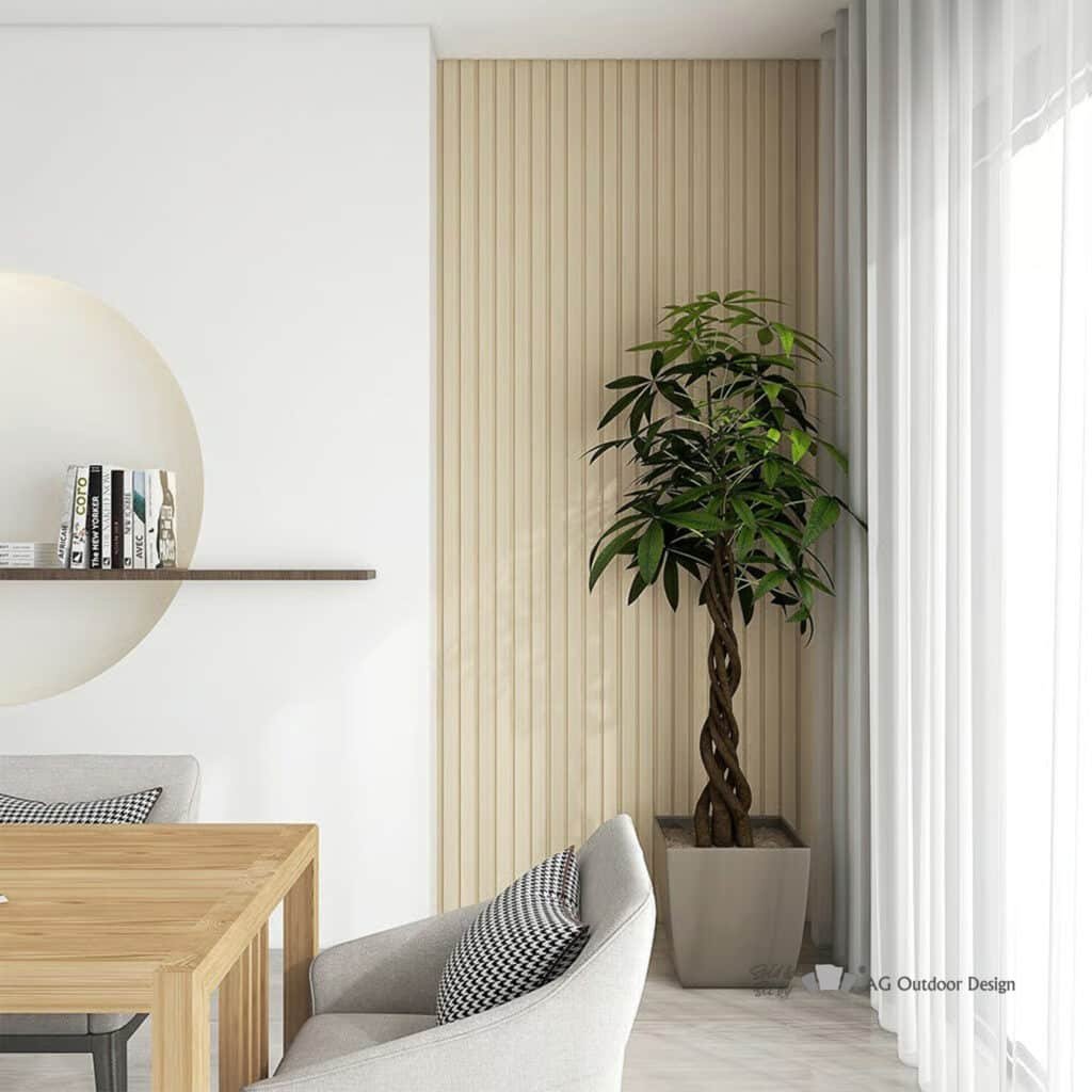 Flat Crema | Wall Panel Acanalado EPS