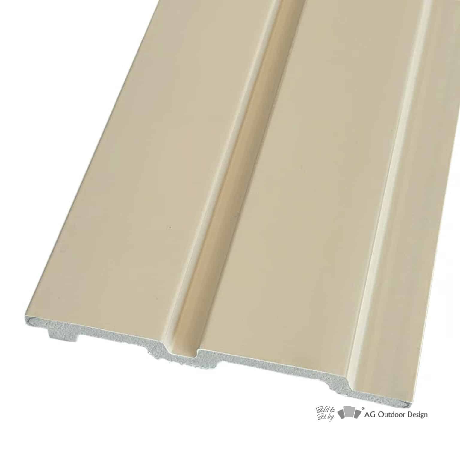 Flat Crema | Wall Panel Acanalado EPS